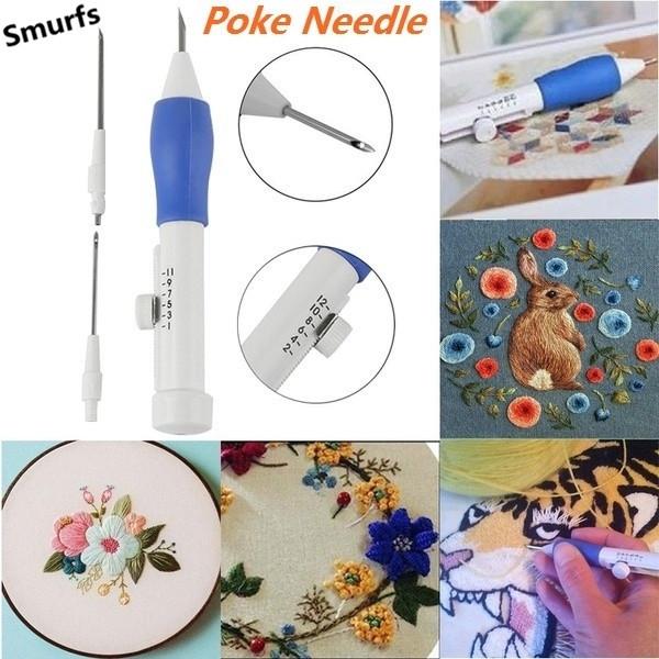 Magic Embroidery Pen Needle Weaving Tool Cross Stitch Fancy uygun ...