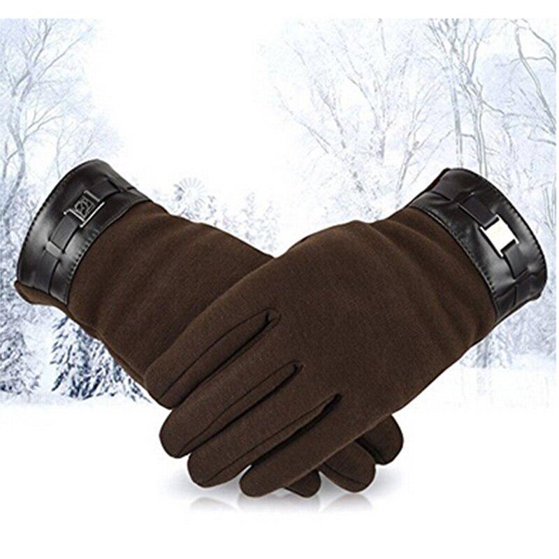 Buy Men Women Cashmere Gloves Touch Screen Winter Warm Thermal ...