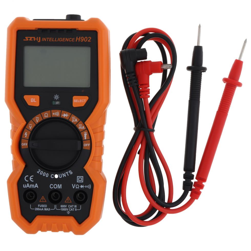 High Precision Intelligent Multi-function Digital Multimeter Handheld ...