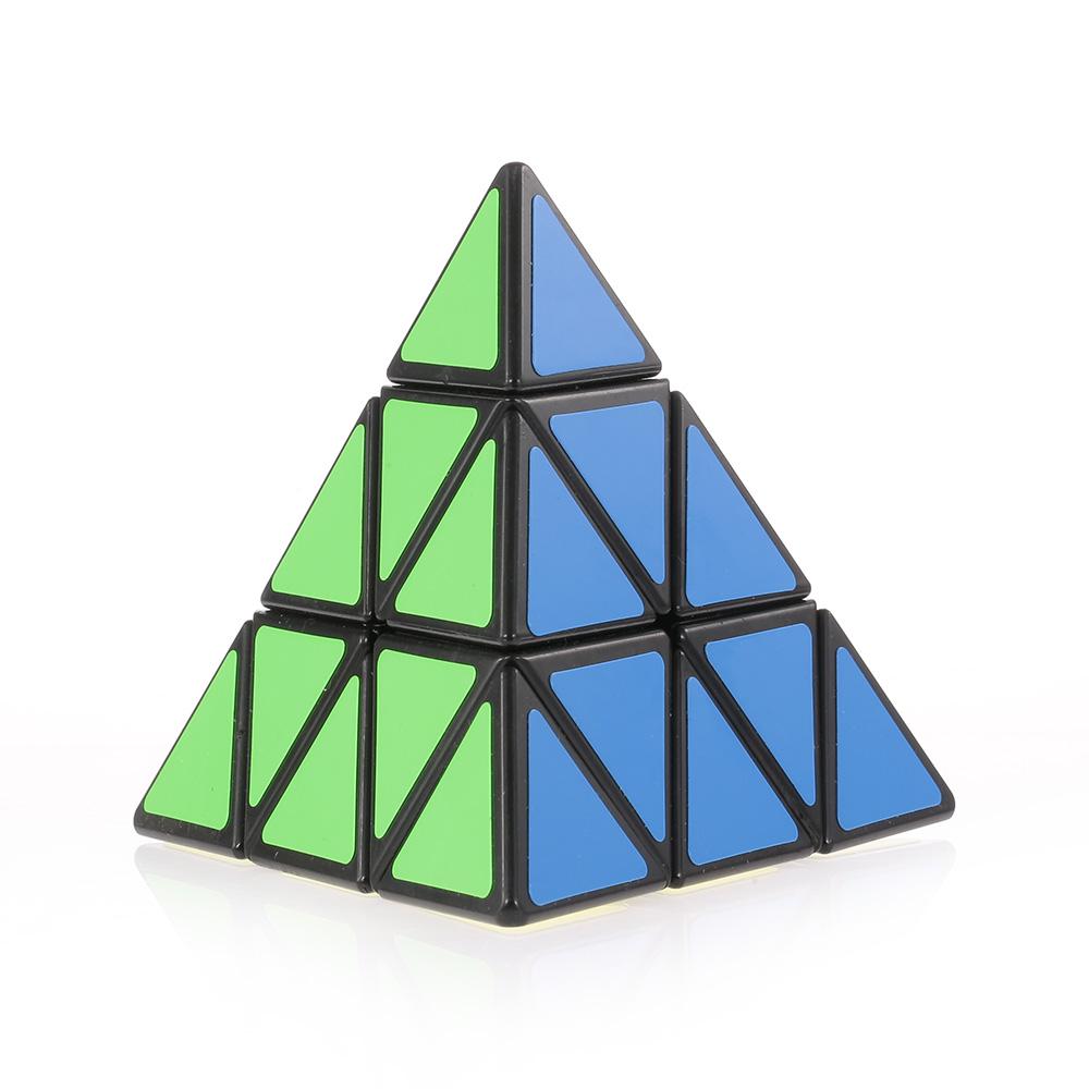 Buy Pyraminx Speed Cube Triangle Magic Cube Pyramid Sticker Cube Puzzle ...