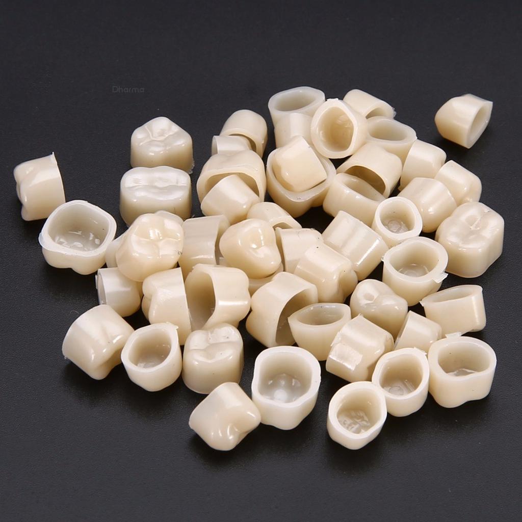 Buy Manyi 2 Packs (72pcs+52pcs) Dental Temporary Crown Material for ...