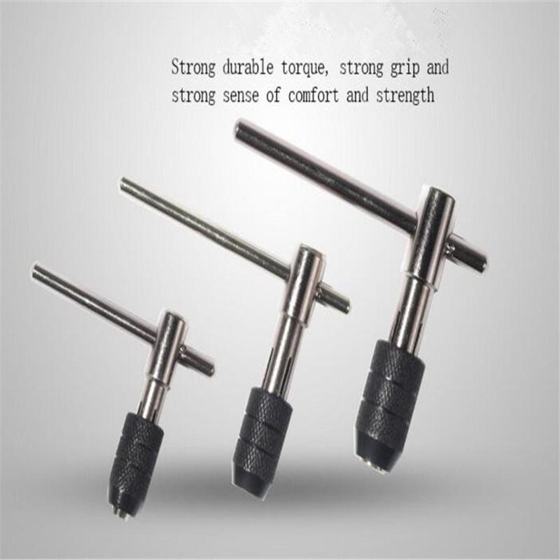 T-shaped Machine Hand Tap Wrench Threaded Taps Reamer Hand Tool uygun ...