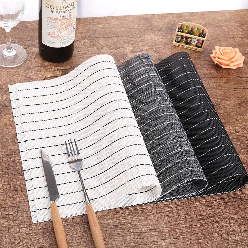 Buy 1 Pcs Practical PVC Dining Tableware Pad Coaster Coffee Tea Place ...