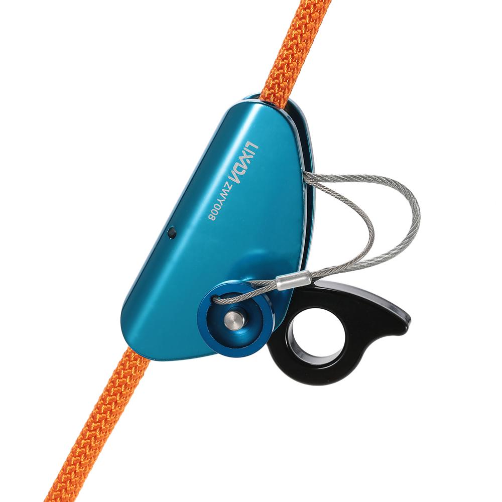 Cheap Rock Climbing Fall Protection Rescue Rope Grab Aluminum with ...