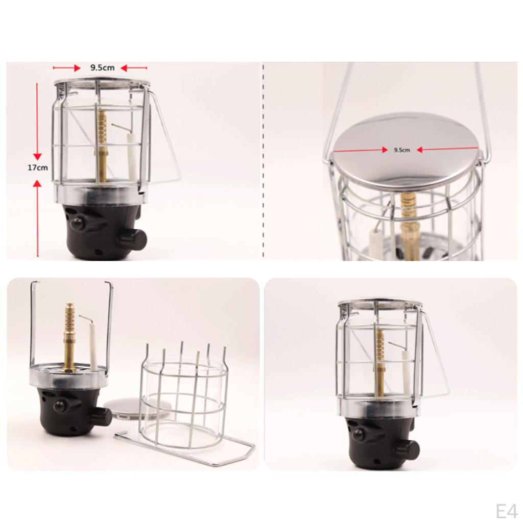 Buy Outdoor Double Mantle Gas Lantern Lamp Propane Light Camping Hiking ...