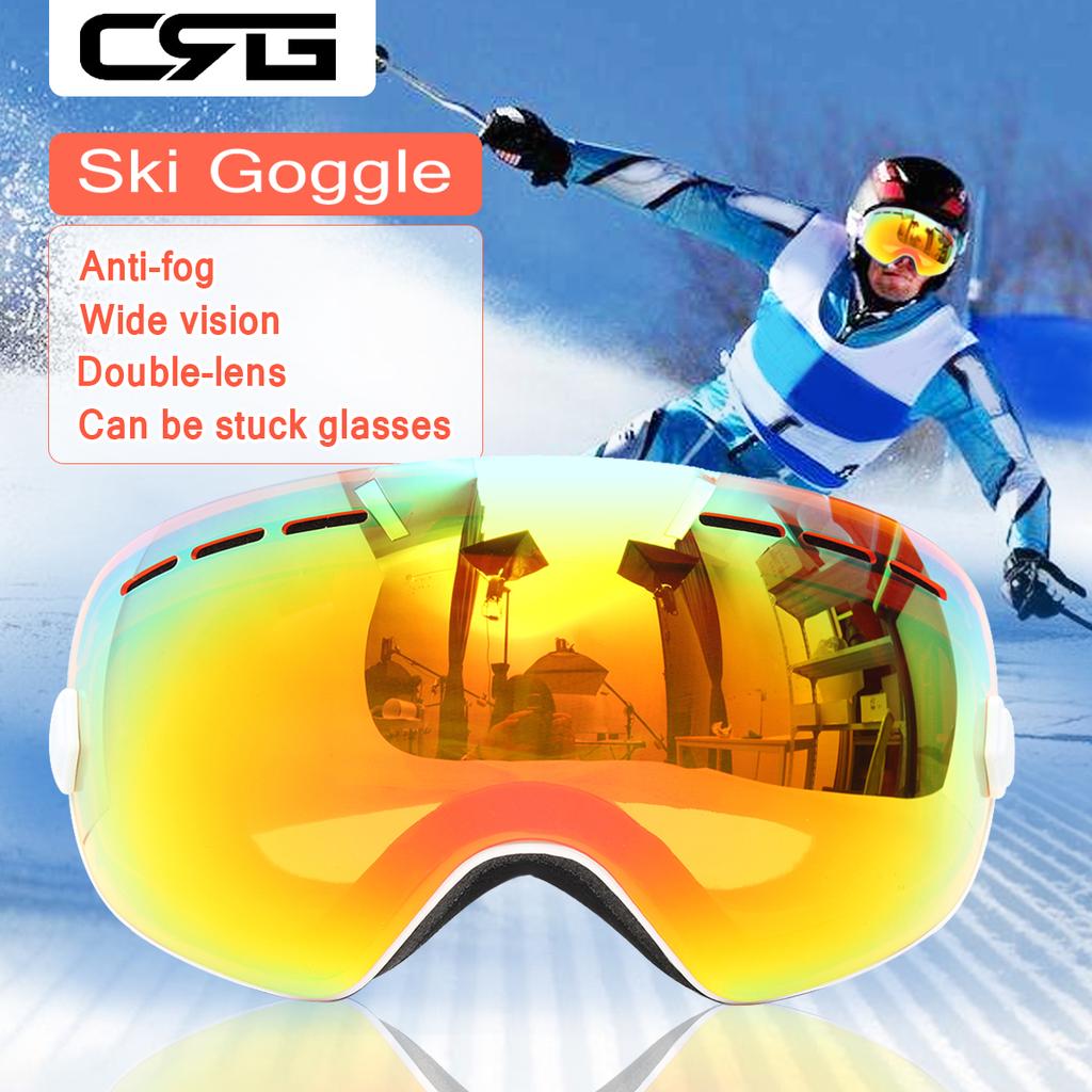 Cumpără Pro Snowboard Ski Goggles Anti-Fog UV Protection Double-Lens ...