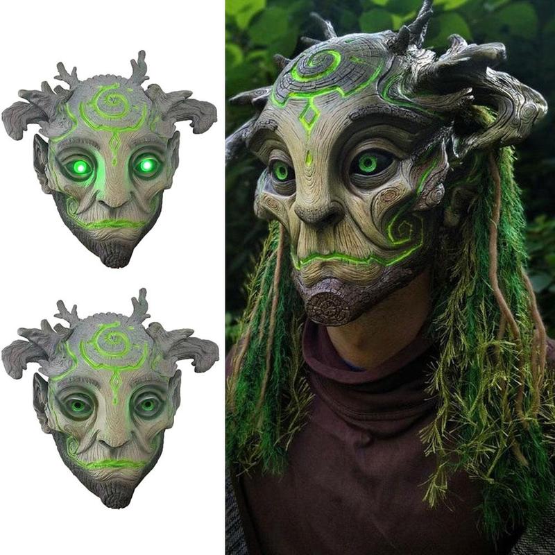 Buy Halloween Cameron Diaz Loki Resin Green Elf Old Man The Mischief ...