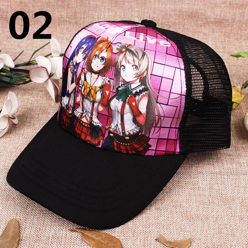Buy Cartoon Anime Caps Hat Net Basketball Cap for Woman Man Girls Boys ...