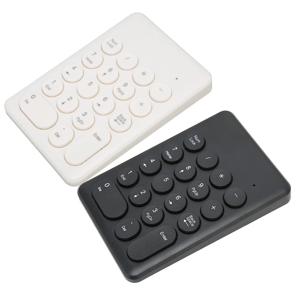 Buy Numeric Keyboard 18 Keys Ergonomic Tilt Design 2.4GHz Wireless ...