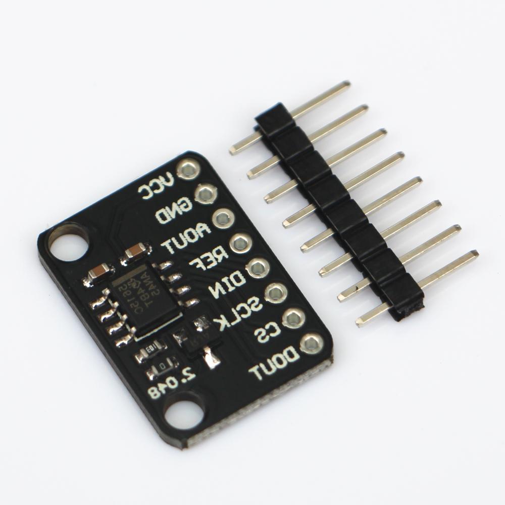 Buy TLC5615C 10-Bit Voltage Output Digital To Analog DAC Converter Control Board SPI Serial ...
