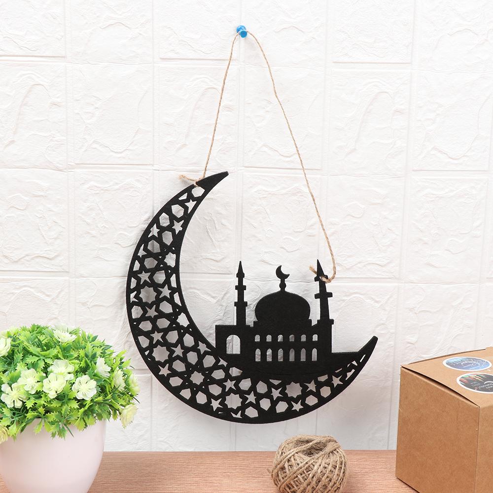 Buy Islamic Muslim Felt Home Party Supplies DIY Crafts Eid Mubarak ...