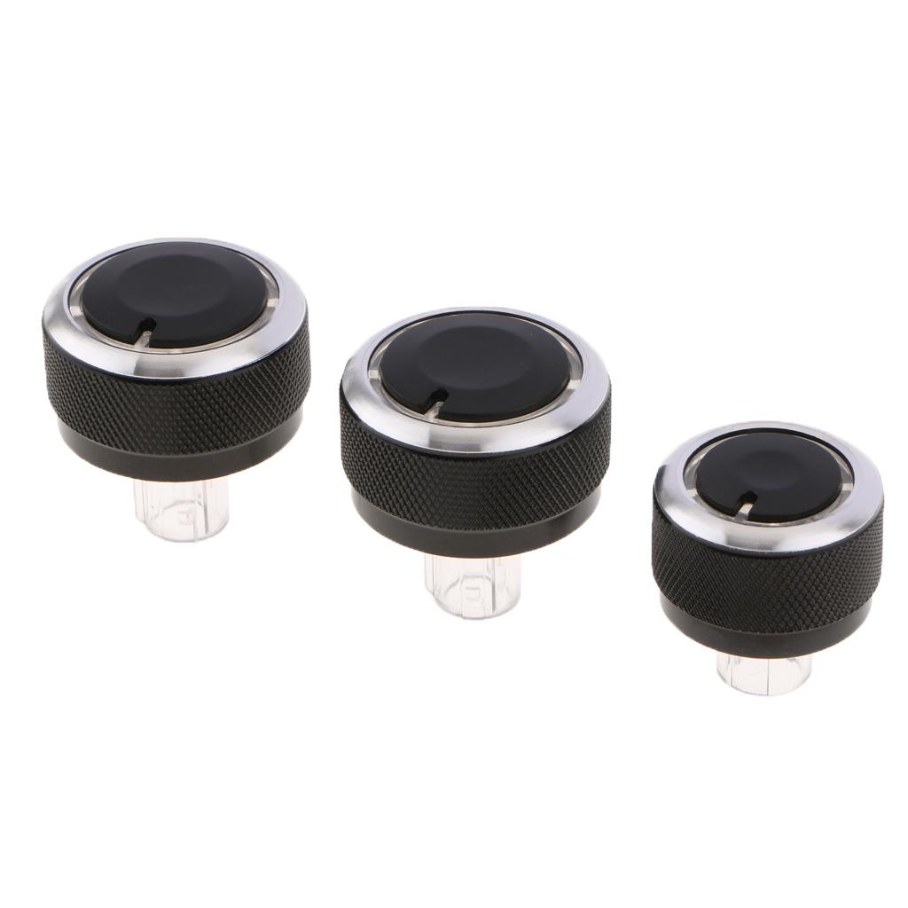 Buy 3PC Air Conditioning heat control Switch knob AC For VW Car ...