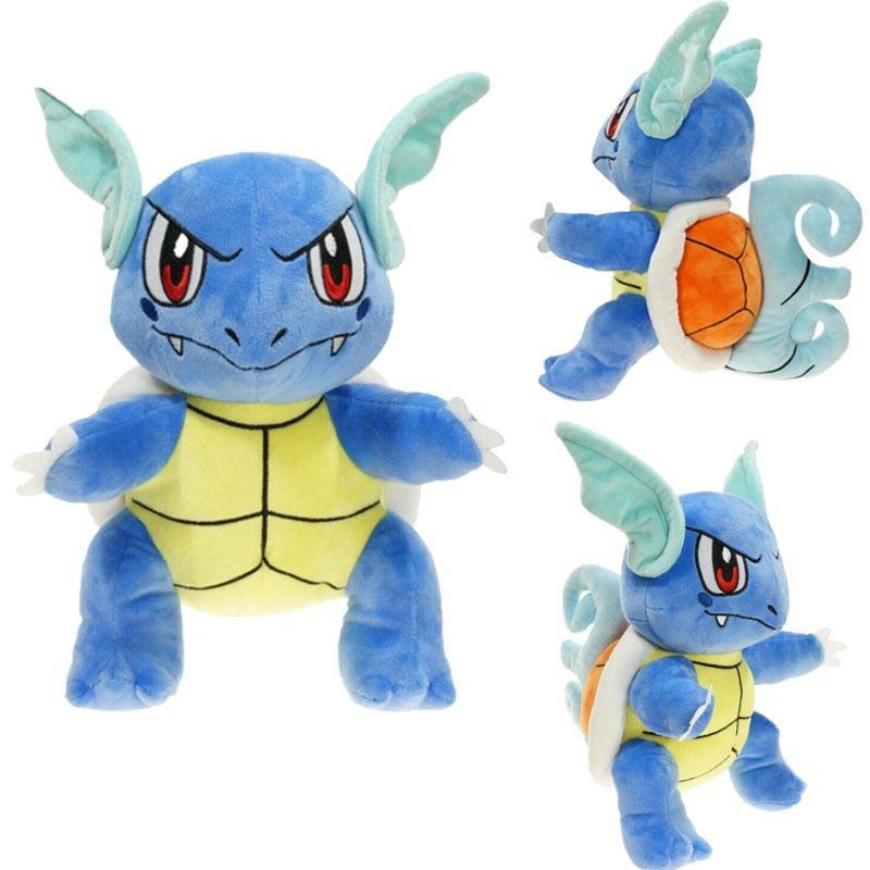 Pokemon Wartortle Kameil Torrent Soft Plush Doll Toy Figure 12in/30cm ...