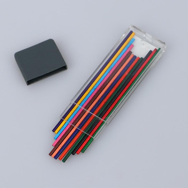Buy 2.0Mm 2B Colored Pencil Lead 2Mm Mechanical Clutch Refill Holder 12 ...