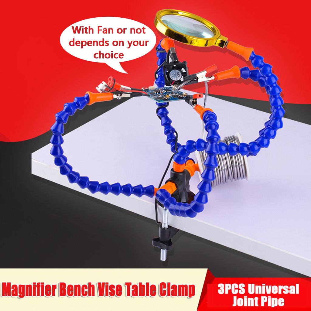 Buy Multi Soldering Helping Hand Third Tool 5PCS Flexible Arms Station ...