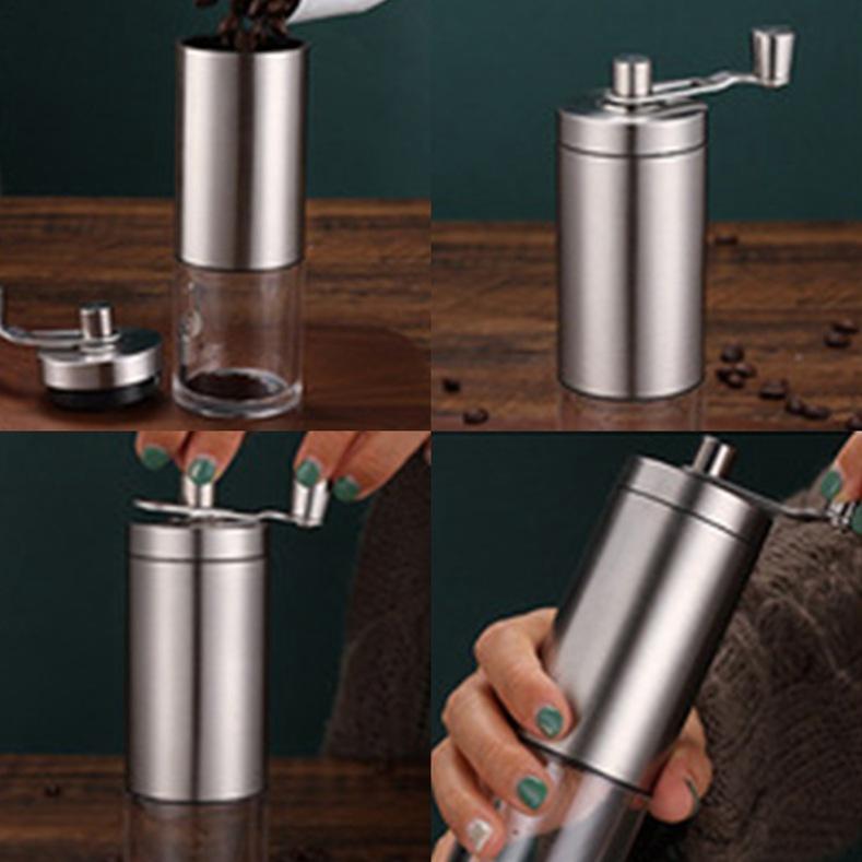 Buy Household Small Manual Coffee Grinder Portable Hand-cranked Grain ...