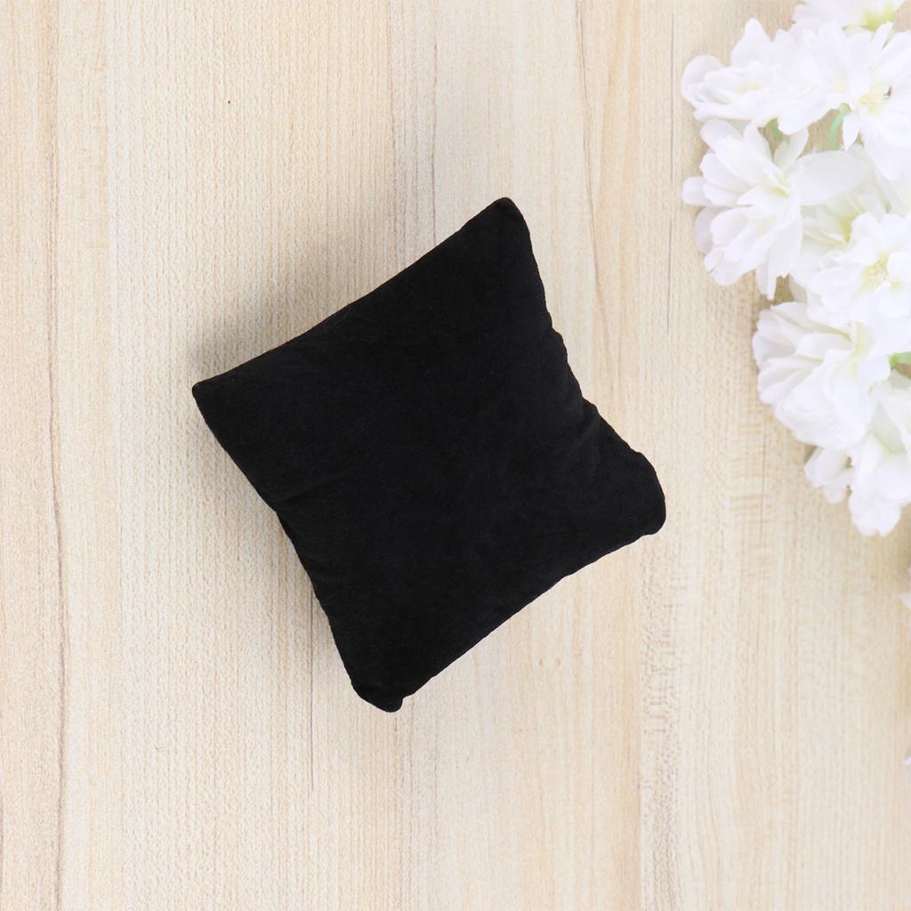 Buy 5pcs Small Pillow Practical Black Stylish Soft Display Pillow Props ...