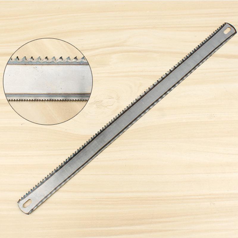 Buy 10PCS 12in Hacksaw Replacement Blades 8TPI/24TPI Double Teeth Blade ...