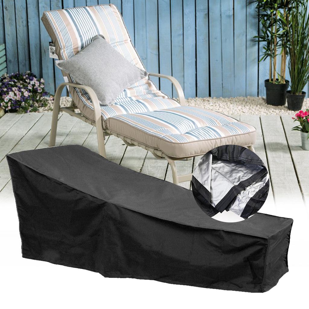 Buy XHOME Water Resistant Sunlounger Cover Outdoor Sun Lounge Chair ...