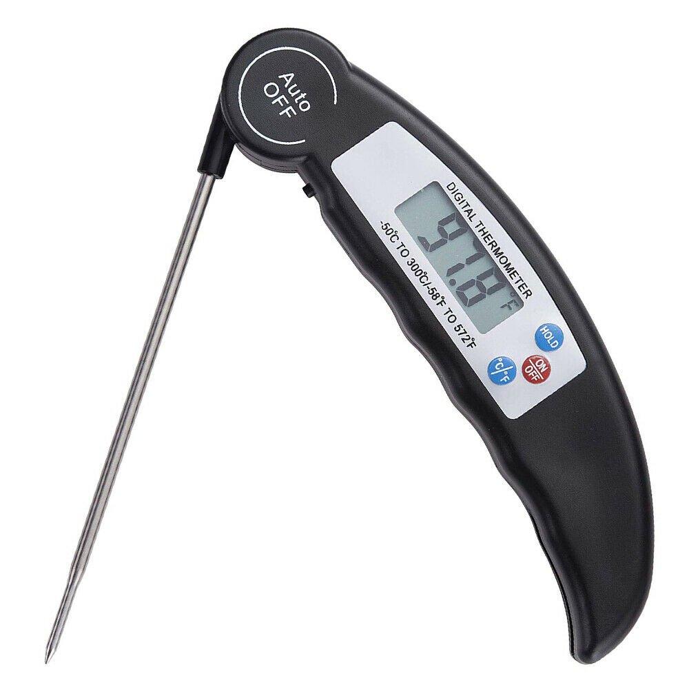 Portable Digital Meat Thermometer Probe Digital Grill Instant Read ...