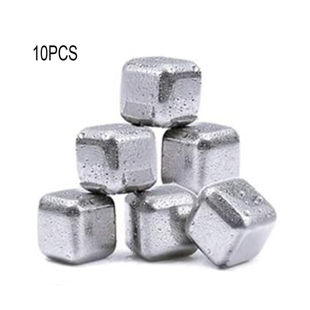 Buy SX Stainless Steel Ice Stone Ice Pellets Frozen 304 Whiskey Ice ...