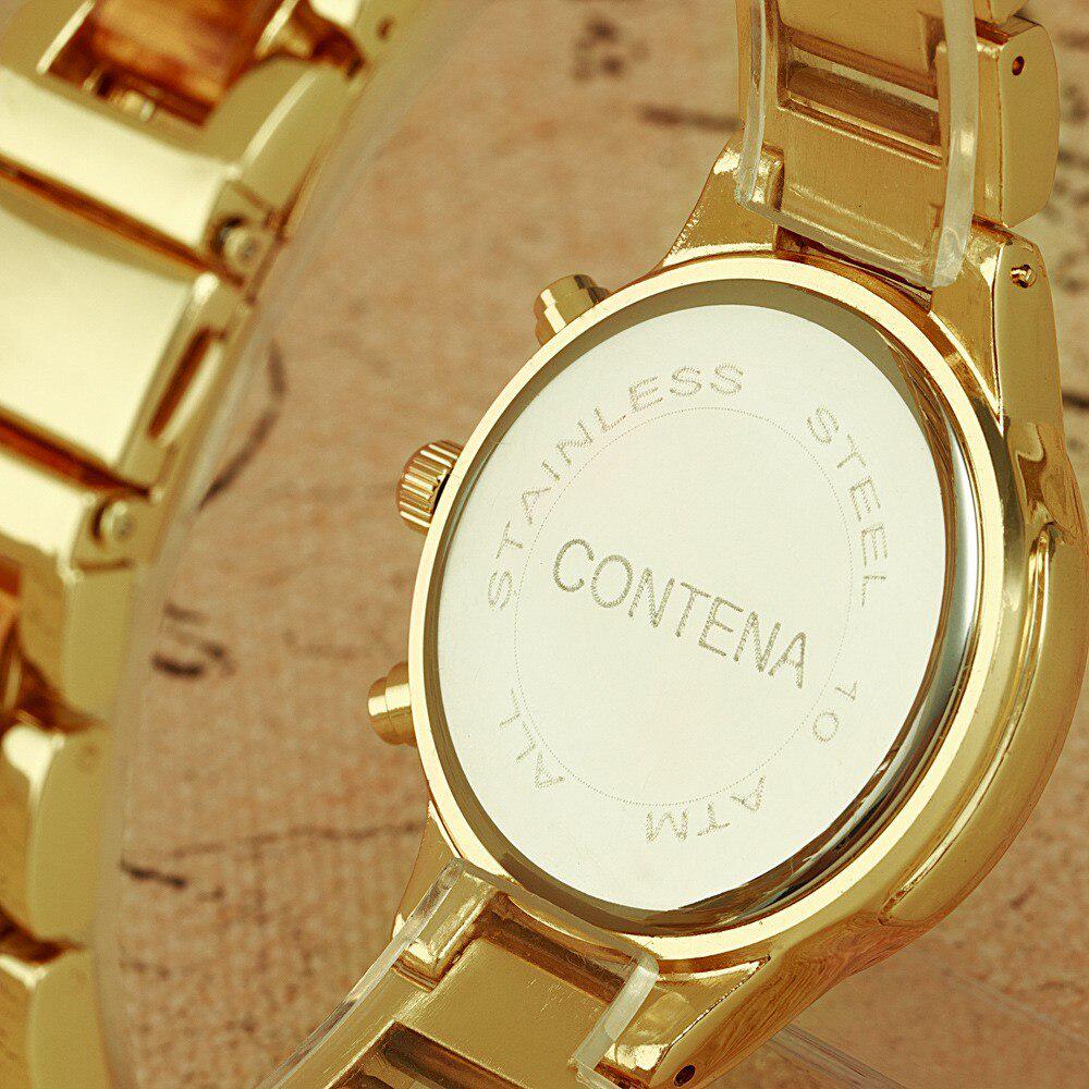 Buy Top Brand Contena Luxury Diamond Ladies Fashion Automatic Date ...