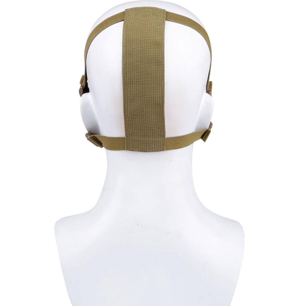 Buy Mask Half Face Lower Face Protective Mask for Hunting Paintball BB ...