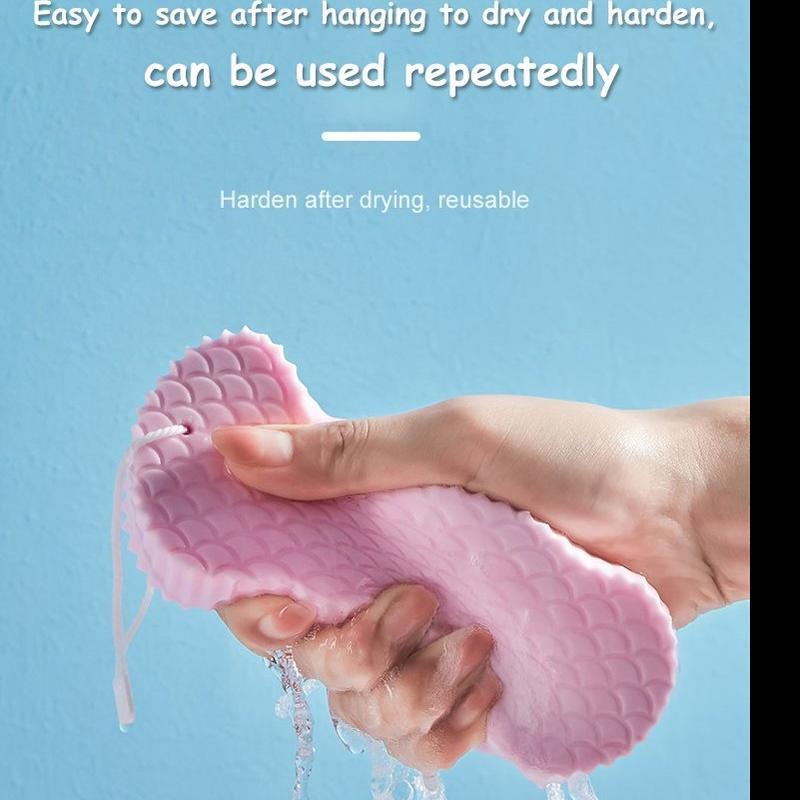 Buy 3D Magic Sponge Children Bath Sponge Body Dead Skin Remover ...