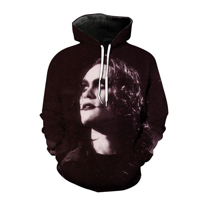 Buy The Crow Hoodies Horror Movie 3d Printed Men Women Fashion ...
