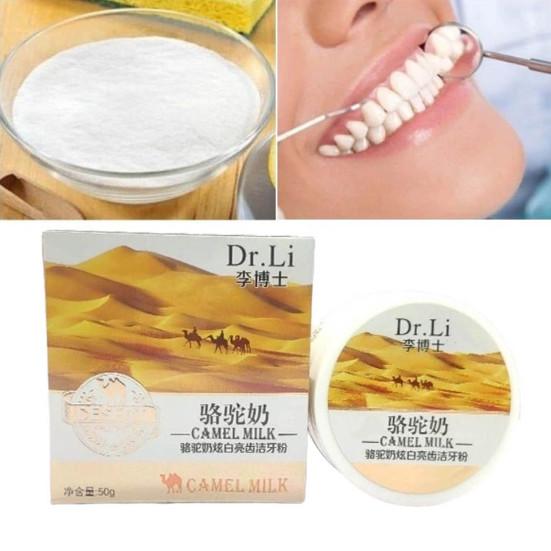 Buy 50g Cleaning Tooth Powder Gentle Portable Protect Gum Compact Camel ...