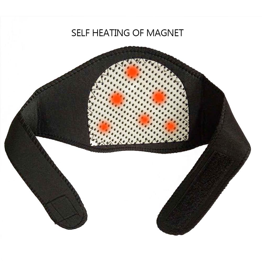Buy Magnetic Neck Support Tourmaline Belt Magnet Therapy Self-heating ...