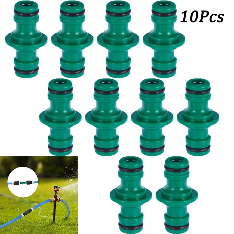 Buy 10PCS Two-way Rustproof Quick Coupling Nipples Tap Connector Faucet ...