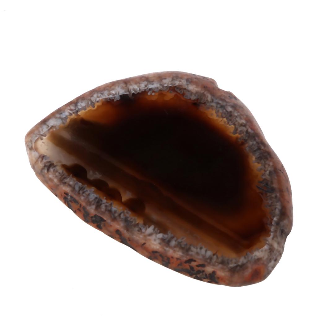 Buy Dagu Natural Agate Slices Geode Polished Slab Brazil Crystal Quartz ...