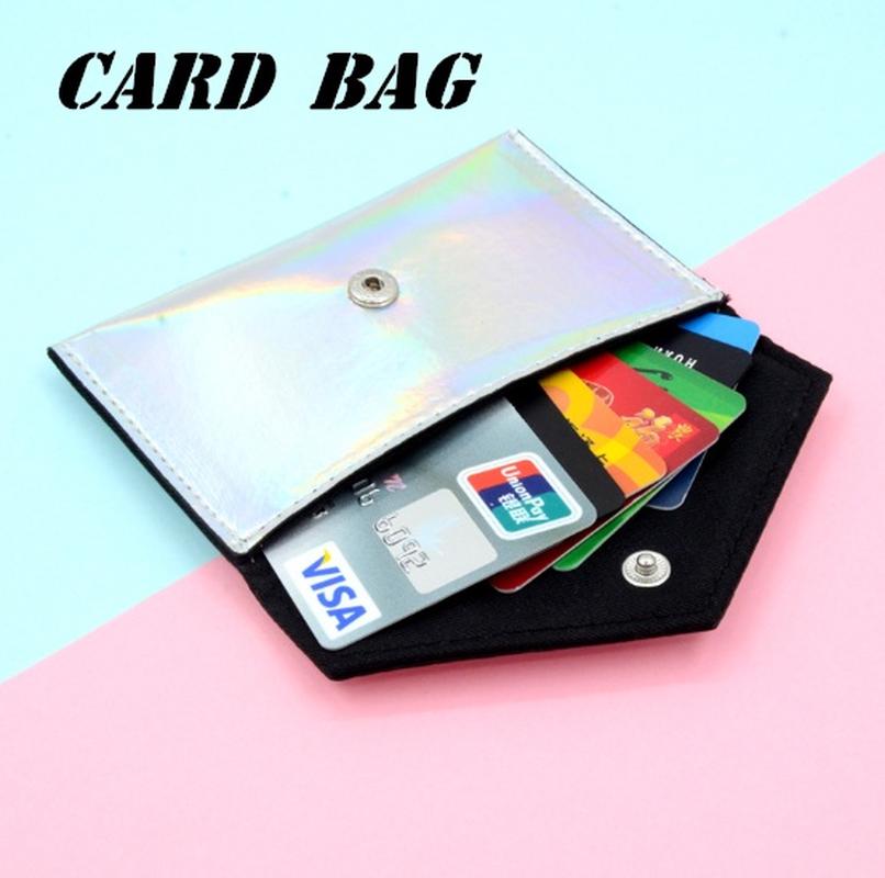 1 Piece Jelly Coin Purse Ins Girl Heart Transparent Purse Card Package ...