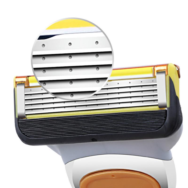 Buy Five-layer Shaving Razor 4 Blade Set Help thoroughly remove ...