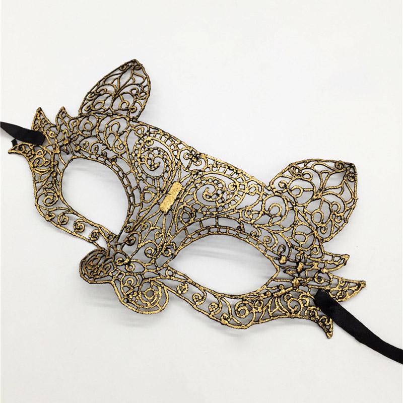 Buy Sexy Women Lace Half Face Eye Mask Masquerade Party Ball Prom ...