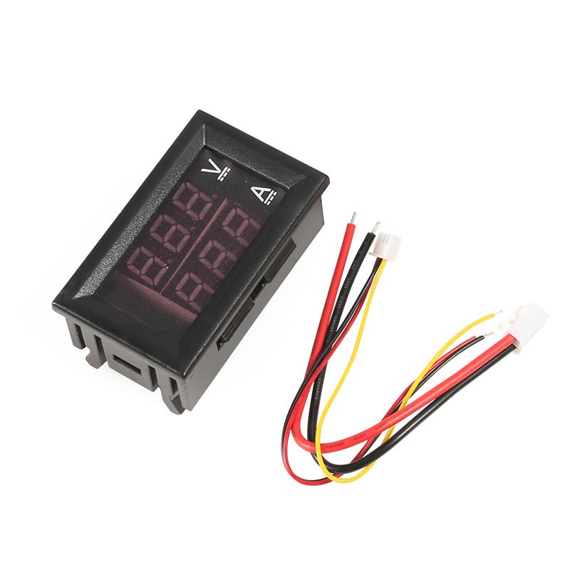 Buy Voltmeter Mini Digital Voltmeter Ammeter DC 100V 10A Voltmeter ...