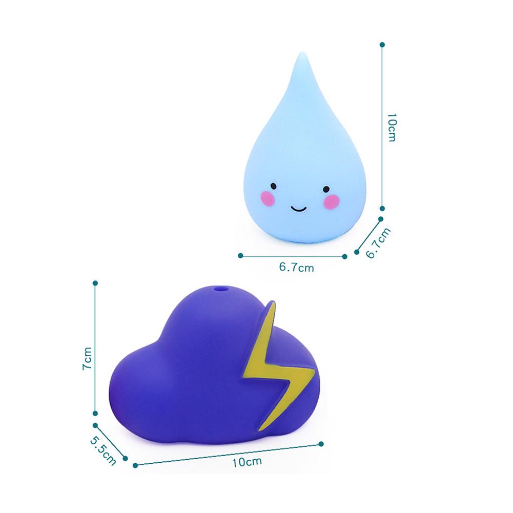 Cheap 4pcs Watering Bath Toys for Baby Hair Wash Tool Rain Cloud ...