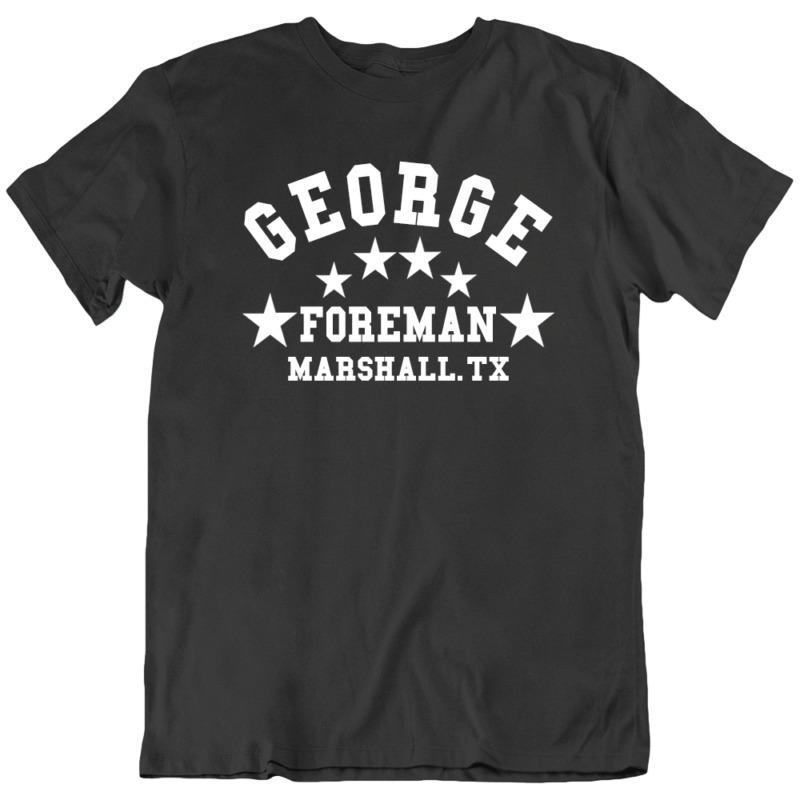 Buy George Foreman Boxing Legend T-Shirt Tee Fight Heavyweight Summer ...