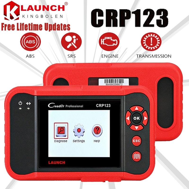 Neues Update LAUNCH Creader CRP123 OBD2 Diagnosegerät Codeleser ABS SRS ...