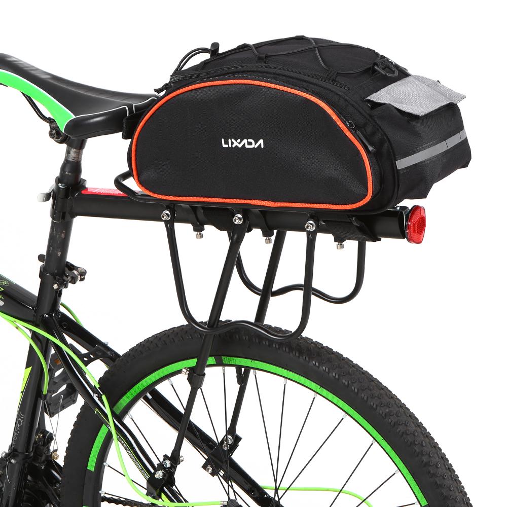 Buy Adjustable Bike Cargo Rack Aluminum Alloy Mountain Bike Bicycle ...