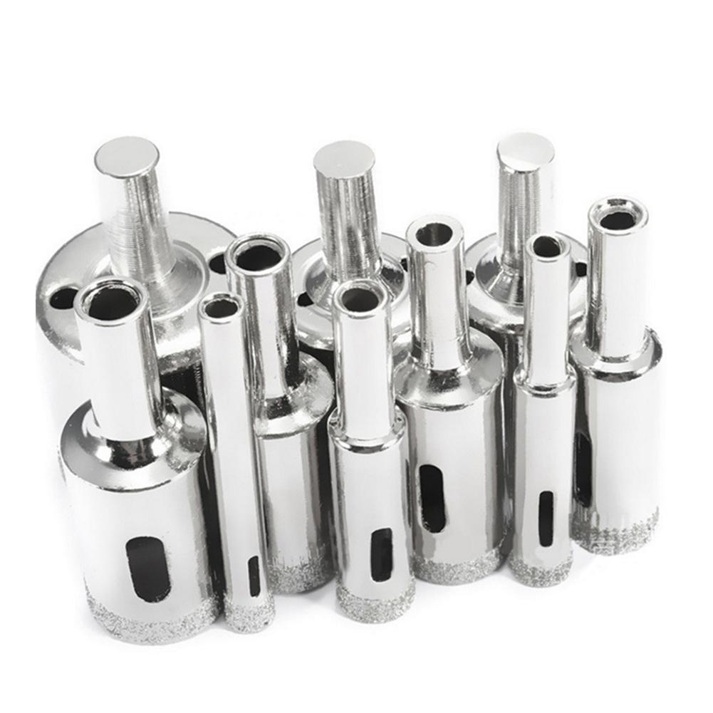 Buy 10pcs Granite Marble Ceramic Hole Saw Drilling Diamond Core Bit ...