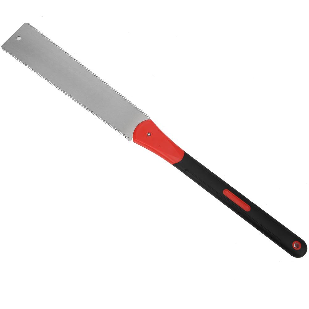 Buy Double‑Sided Saw TPR Handle Double Edge Handsaw for Woodworking ...