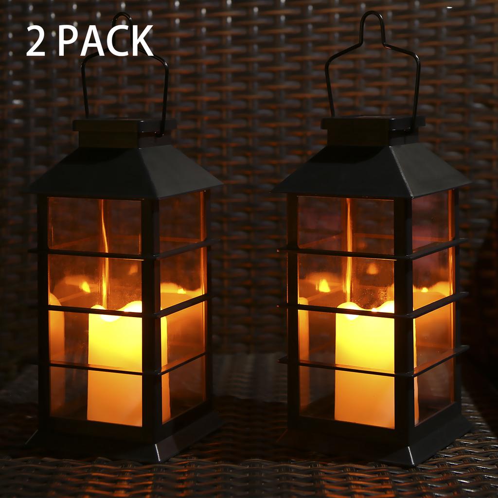 Cheap Tomshine Vintage Style Solar Powered Lantern Lights Flickering ...