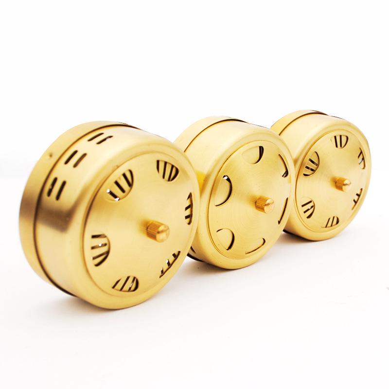 Copper Moxibustion Box High Quality Chinese Moxa Gold Heating Therapy ...