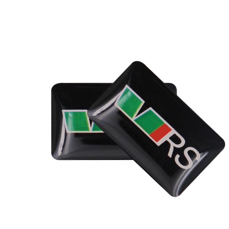 2 pcs Car shape auto parts badge car vrs logo logo sticker car shape ...