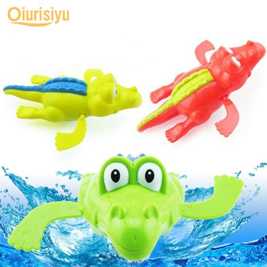 Buy Creative Baby Kid Bath Time Wind-Up Diver Swimming Crocodile ...