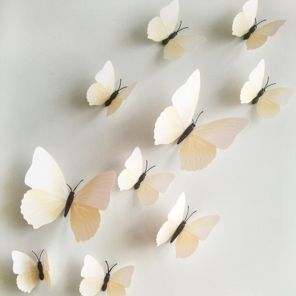Paper & Party Supplies Solid Colors Butterfly Stickers Stickers, Labels ...