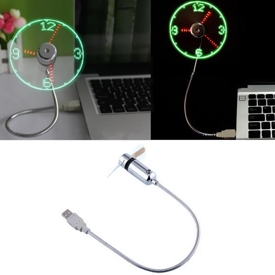 1X USB LED Clock Cool Fan uygun fiyatlı satın alın - fiyat, ücretsiz ...