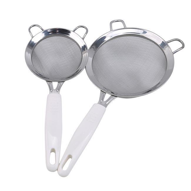 Buy Kitchen Tool Kitchen Accessories Stainless Steel Mesh Double-dose ...